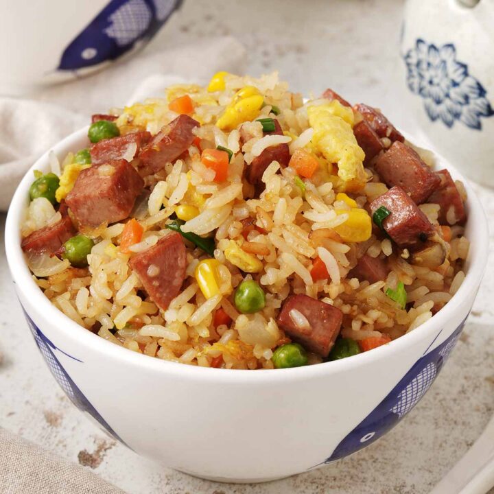 Spam Fried Rice - Khin's Kitchen