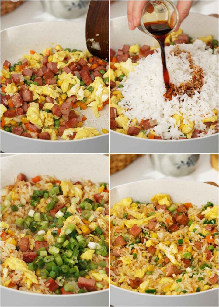 Spam Fried Rice - Khin's Kitchen