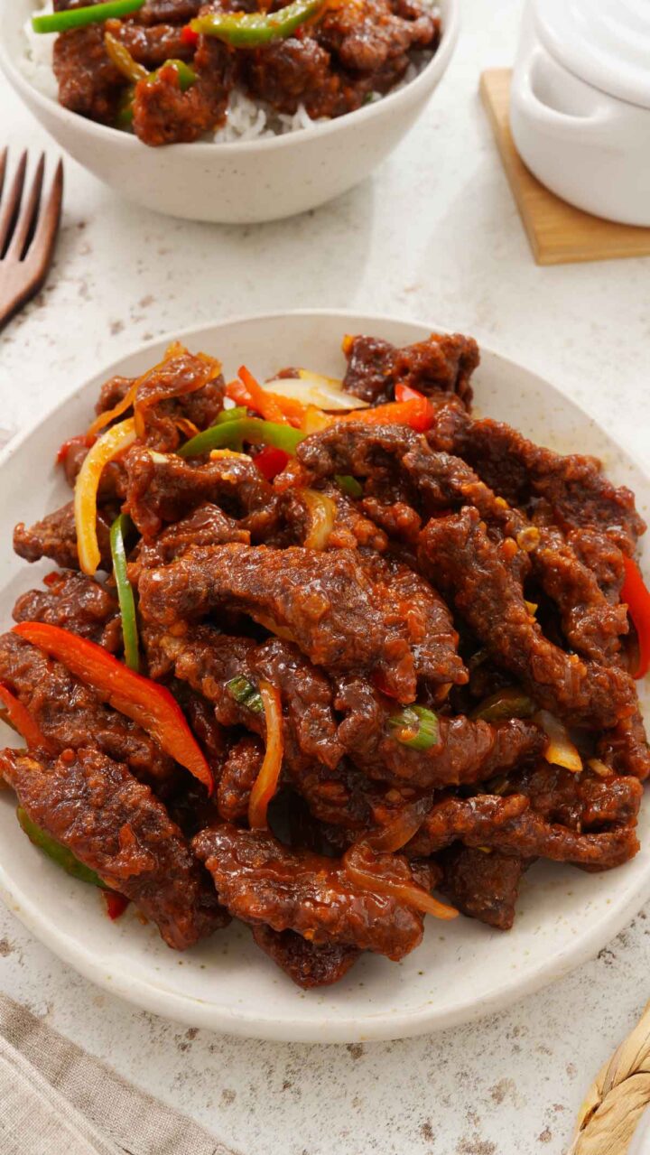 Crispy Sweet and Sour Beef - Khin's Kitchen