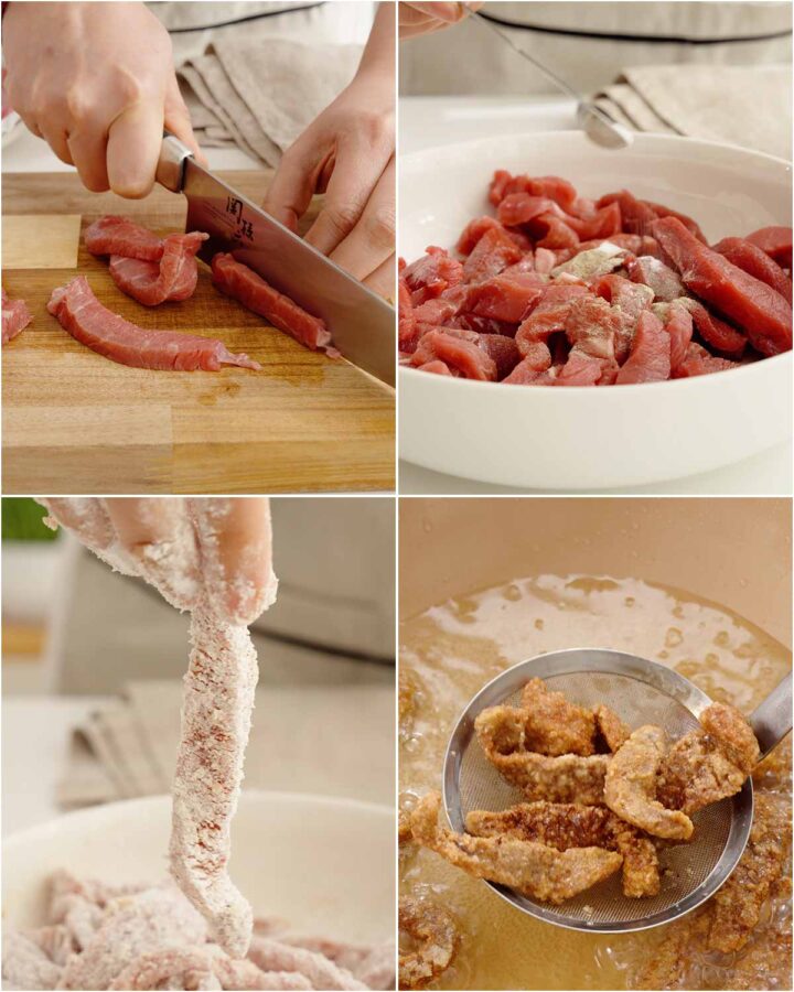 Crispy Sweet and Sour Beef - Khin's Kitchen