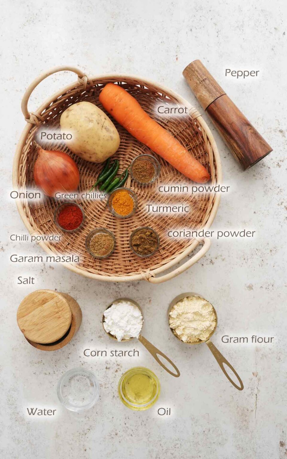 Vegetable Pakora - Khin's Kitchen