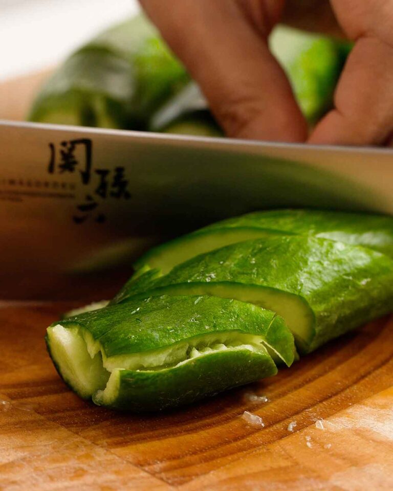 Smashed Cucumber Salad - Khin's Kitchen