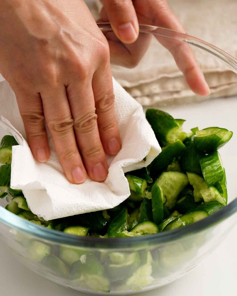 Smashed Cucumber Salad - Khin's Kitchen