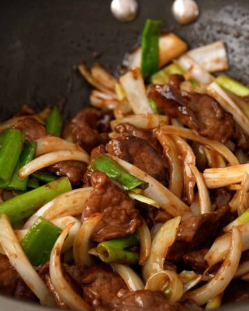 Beef and Onion Stir Fry - Khin's Kitchen