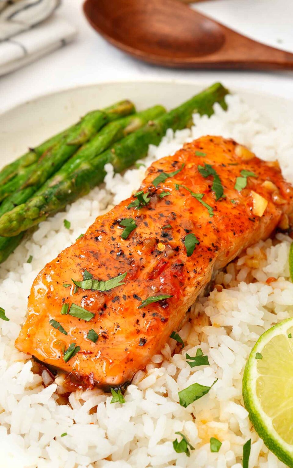 Sweet Chilli Salmon - Khin's Kitchen