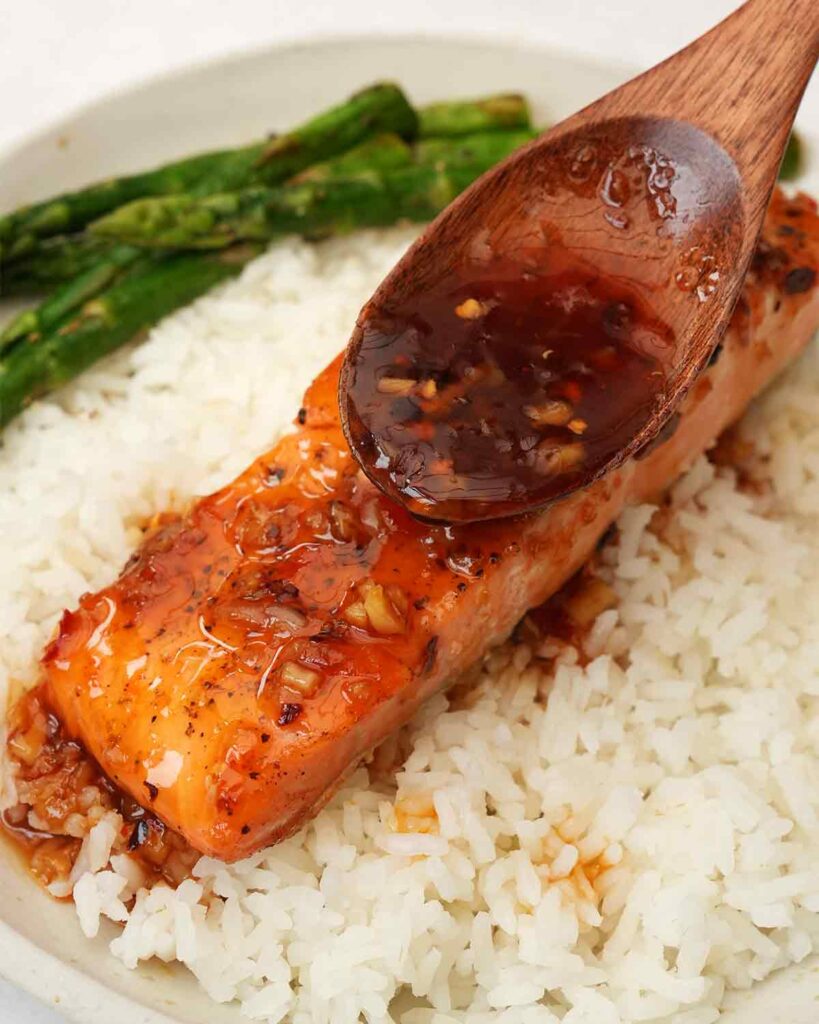 Sweet Chilli Salmon - Khin's Kitchen
