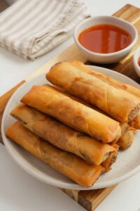 Vegetable Spring Rolls - Khin's Kitchen