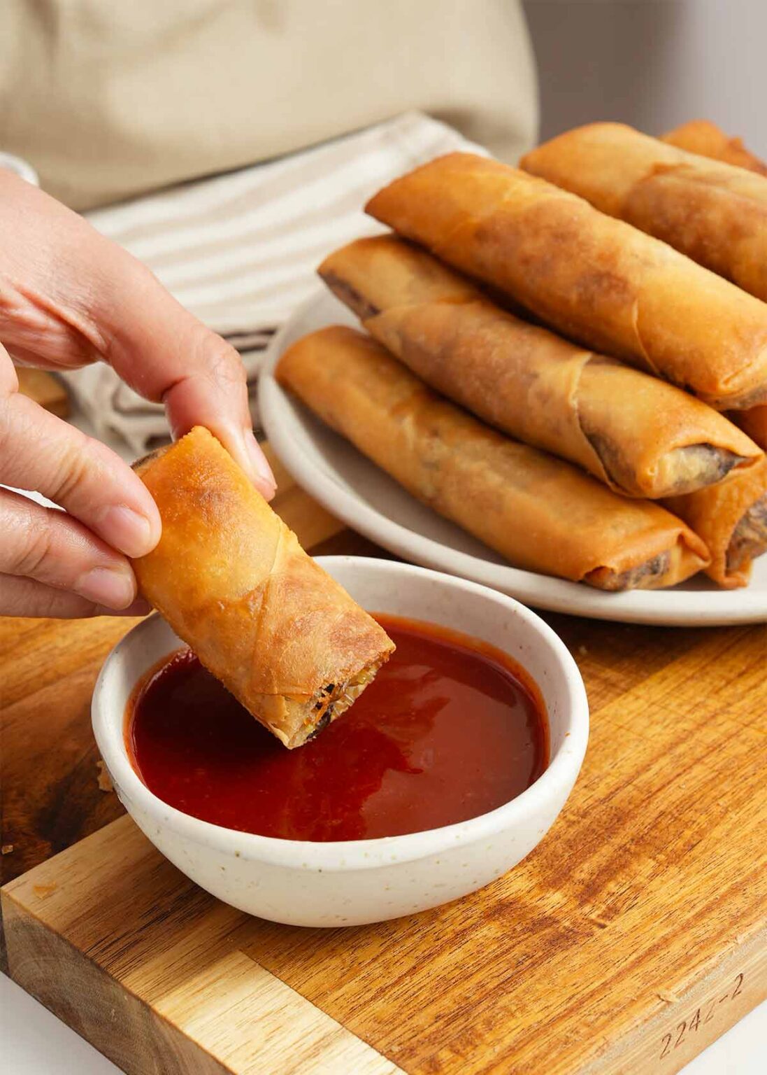 Vegetable Spring Rolls - Khin's Kitchen