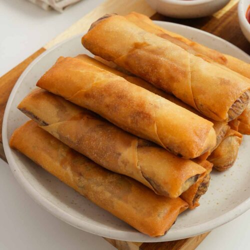 Vegetable Spring Rolls - Khin's Kitchen