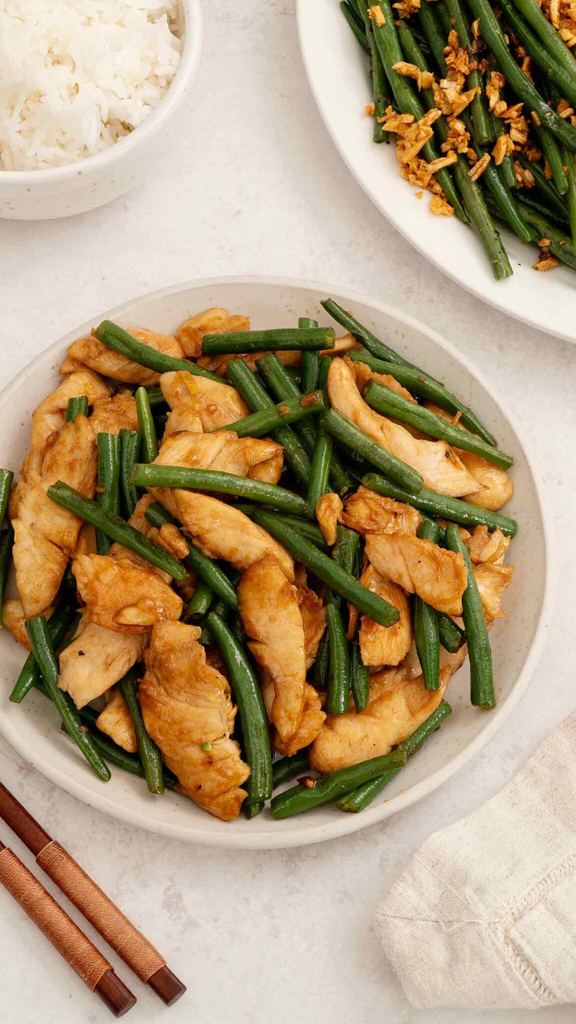 Chicken and Green Bean Stir Fry - Khin's Kitchen
