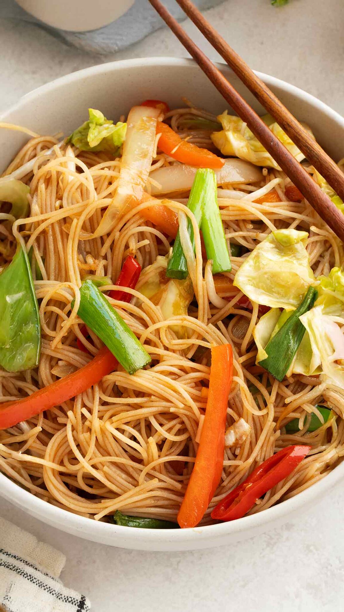 Vegetable Mei Fun - Khin's Kitchen