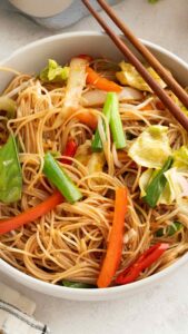 Vegetable Mei Fun - Khin's Kitchen