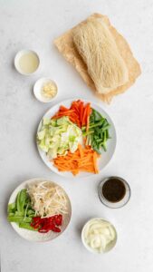 Vegetable Mei Fun - Khin's Kitchen
